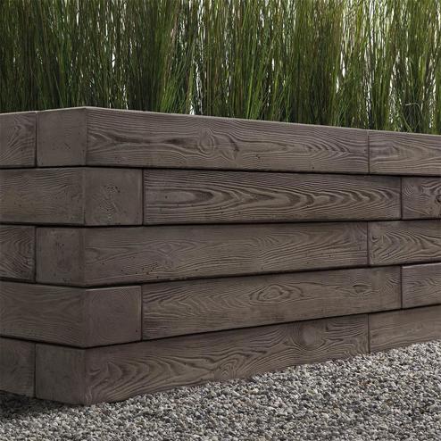 Wood Retaining Wall Corner