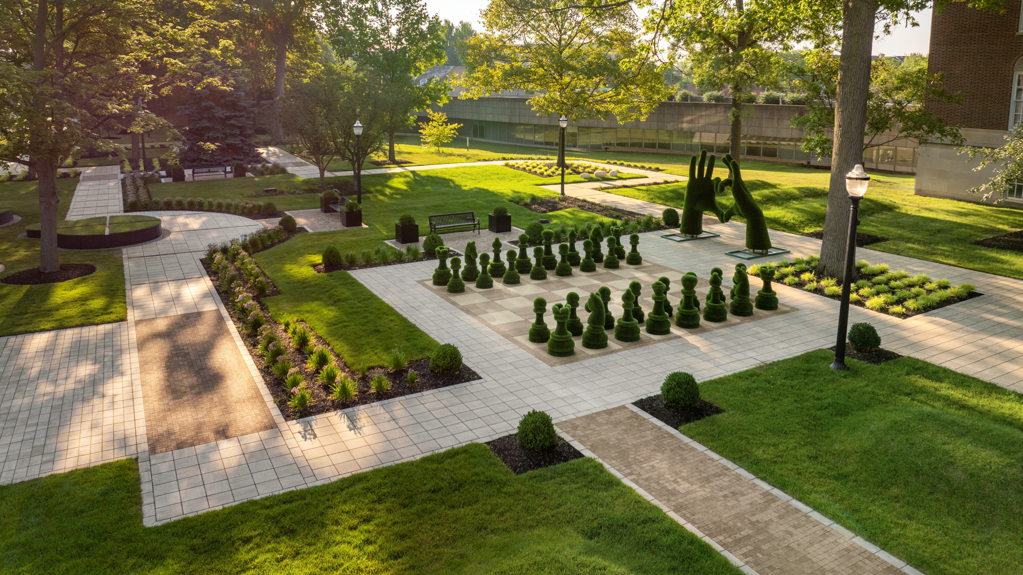 Peace Park Civic Plaza | Techo-Bloc