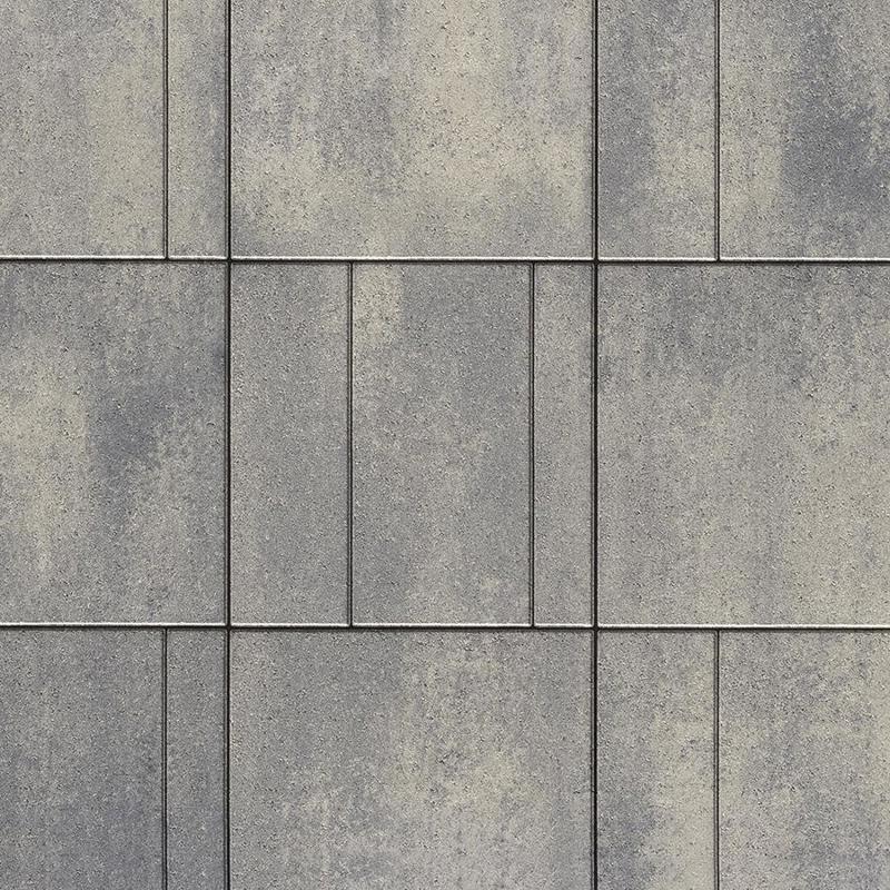 INDUSTRIA 600X600X100 HD², SMOOTH, SHALE GREY | Techo-Bloc