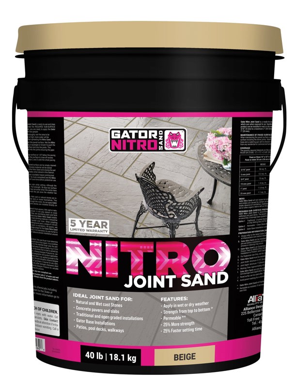 GATOR NITRO, JOINT SAND, BEIGE [NEW] | Techo-Bloc