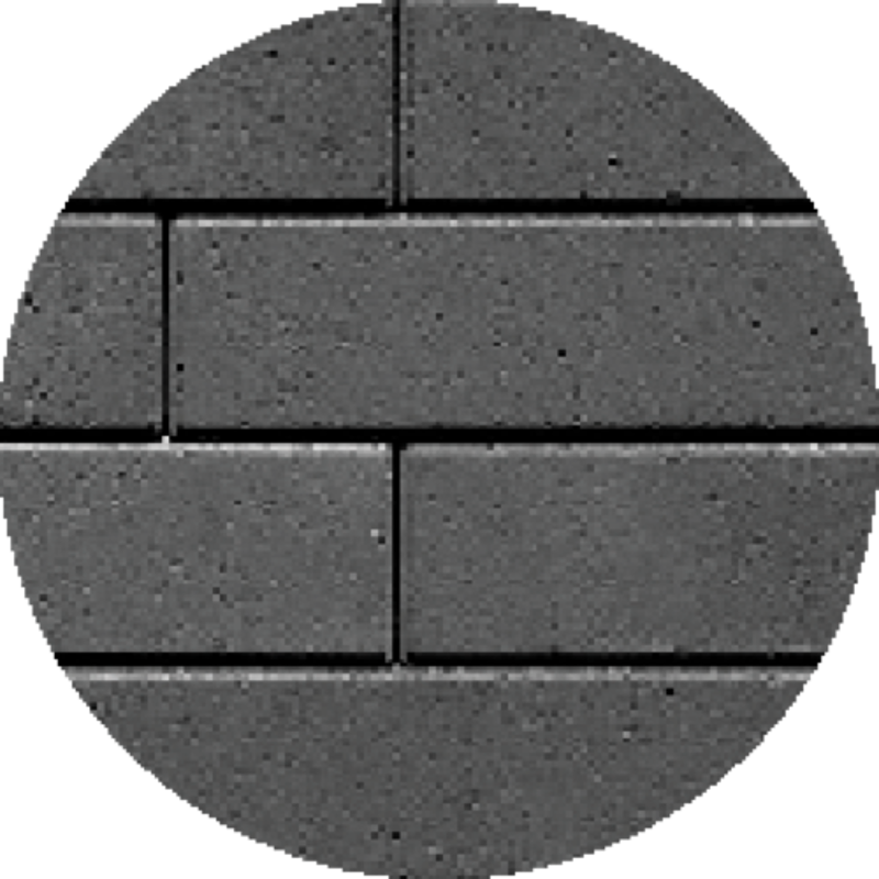 LINEA SMALL RECTANGLES ONYX BLACK | Techo-Bloc