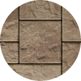 BLU 60MM SLAB SLATE CHESTNUT BROWN | Techo-Bloc