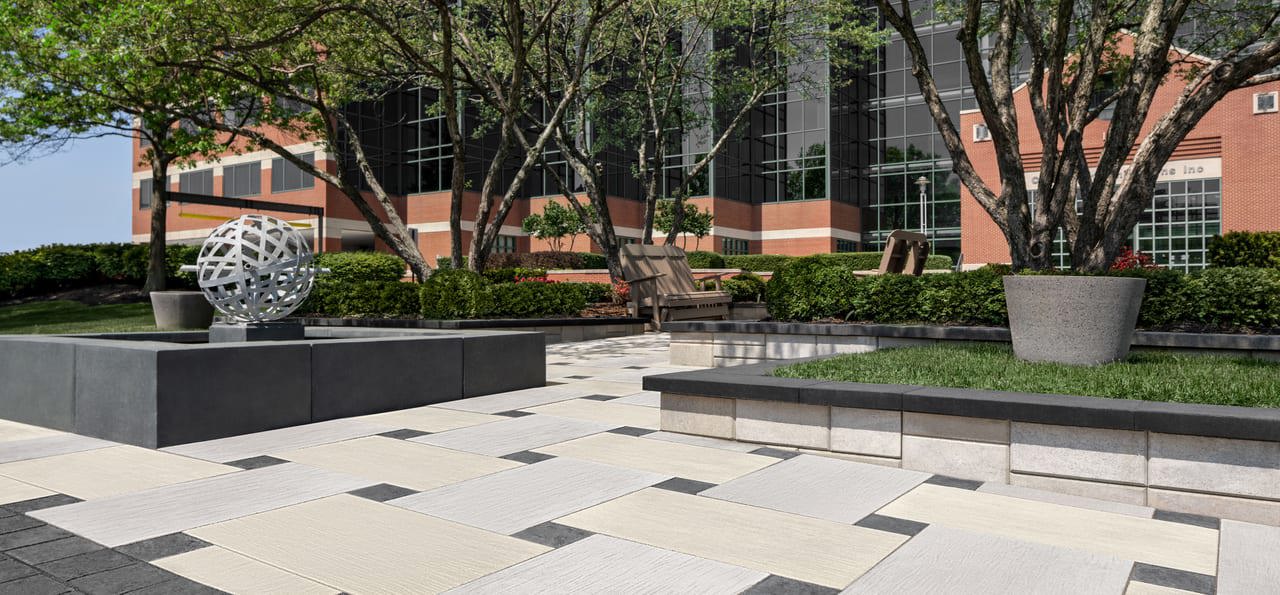 Office and Outdoor Spaces - Commercial Pavers and Slabs | Techo-Bloc