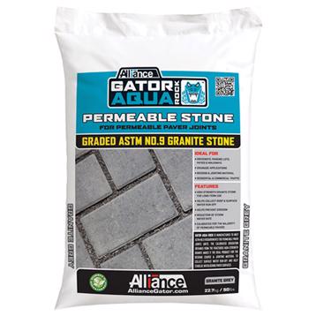 GATOR AQUA ROCK 50 LB, GRANITE GREY | Techo-Bloc