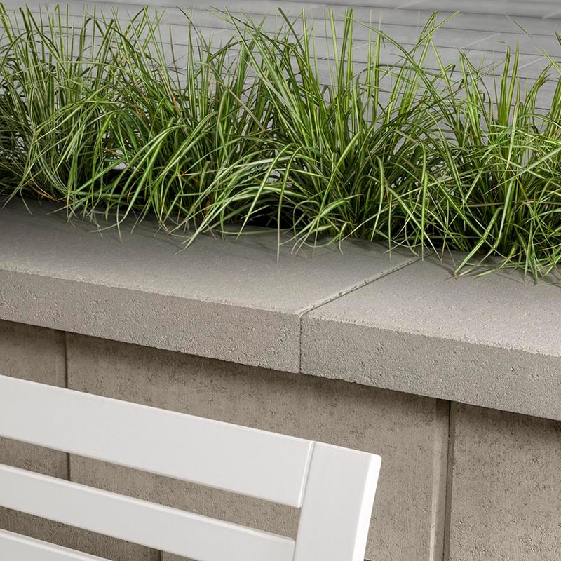 RAFFINATO CAP 14X28 60MM SMOOTH GREYED NICKEL | Techo-Bloc