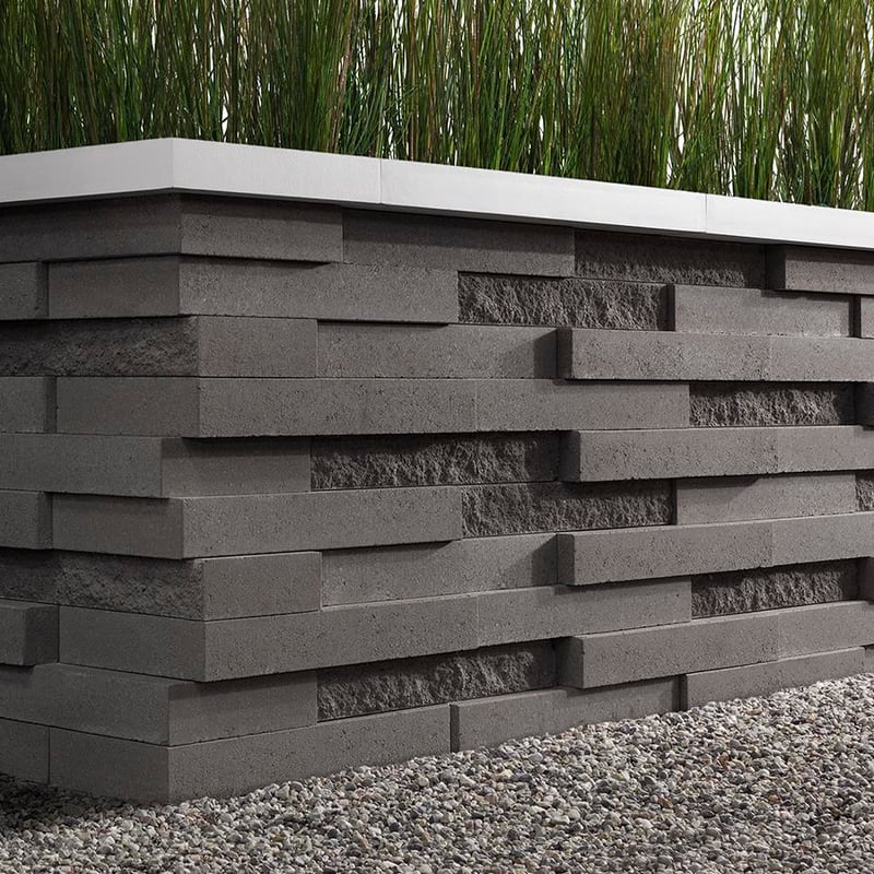 GRAPHIX WALL ONYX BLACK | Techo-Bloc