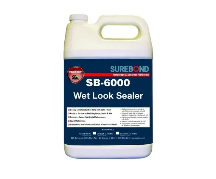 SB-6000 Wet-Look Water Based Sealer | Techo-Bloc | Techo-Bloc