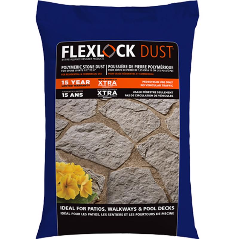 Flexlock poussière 50 Lb | Accessoires | Techo-Bloc