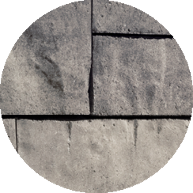 BRANDON 90MM FIRE PIT, RECTANGLE [NO SLEEVE], SHALE GREY | Techo-Bloc