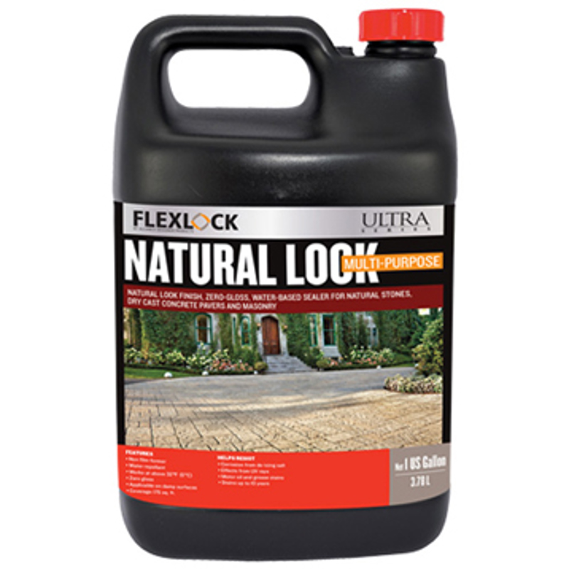 Flexlock Seal Natural Look, Water Base 1 GAL | Techo-Bloc