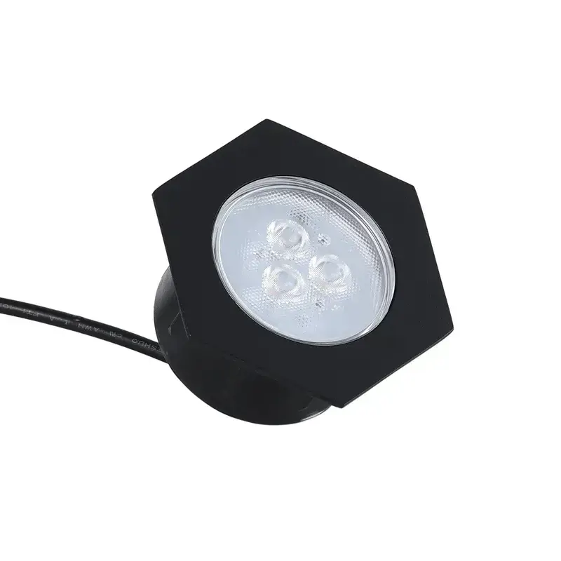 BOLD - RAY HEX BLACK - FIXTR - D 60MM (2 3/8'') | Techo-Bloc