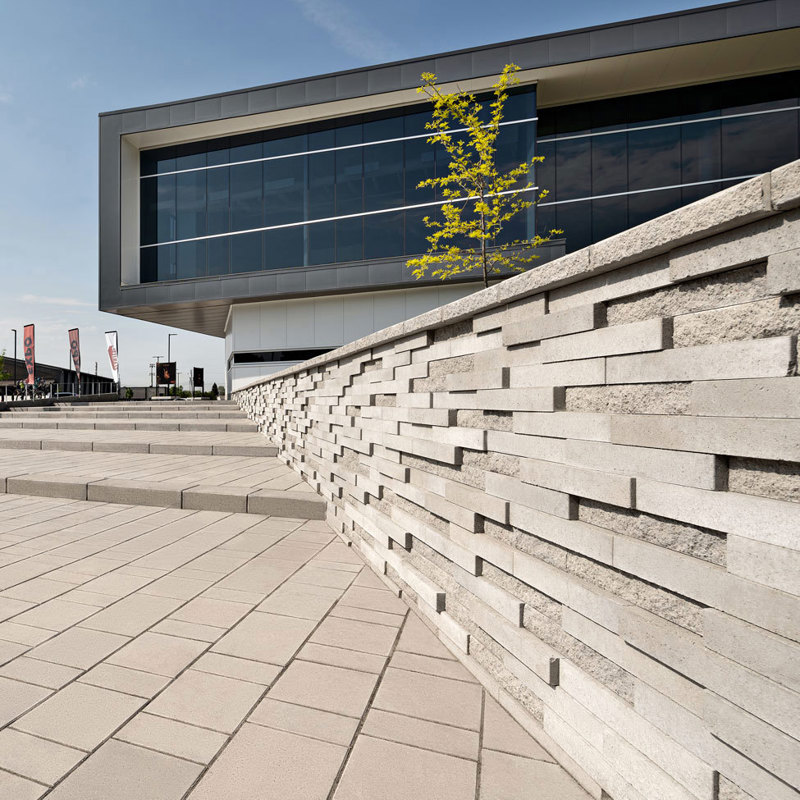 Graphix | Murs de soutènement et Murets Commerciaux | Techo-Bloc ...